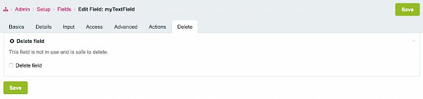 Processwire fields and how to create them